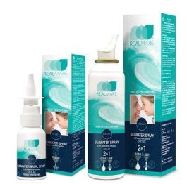 Realmare Hypertonic Seawater 2 in 1 spray (Nose & ear) 150ml ...